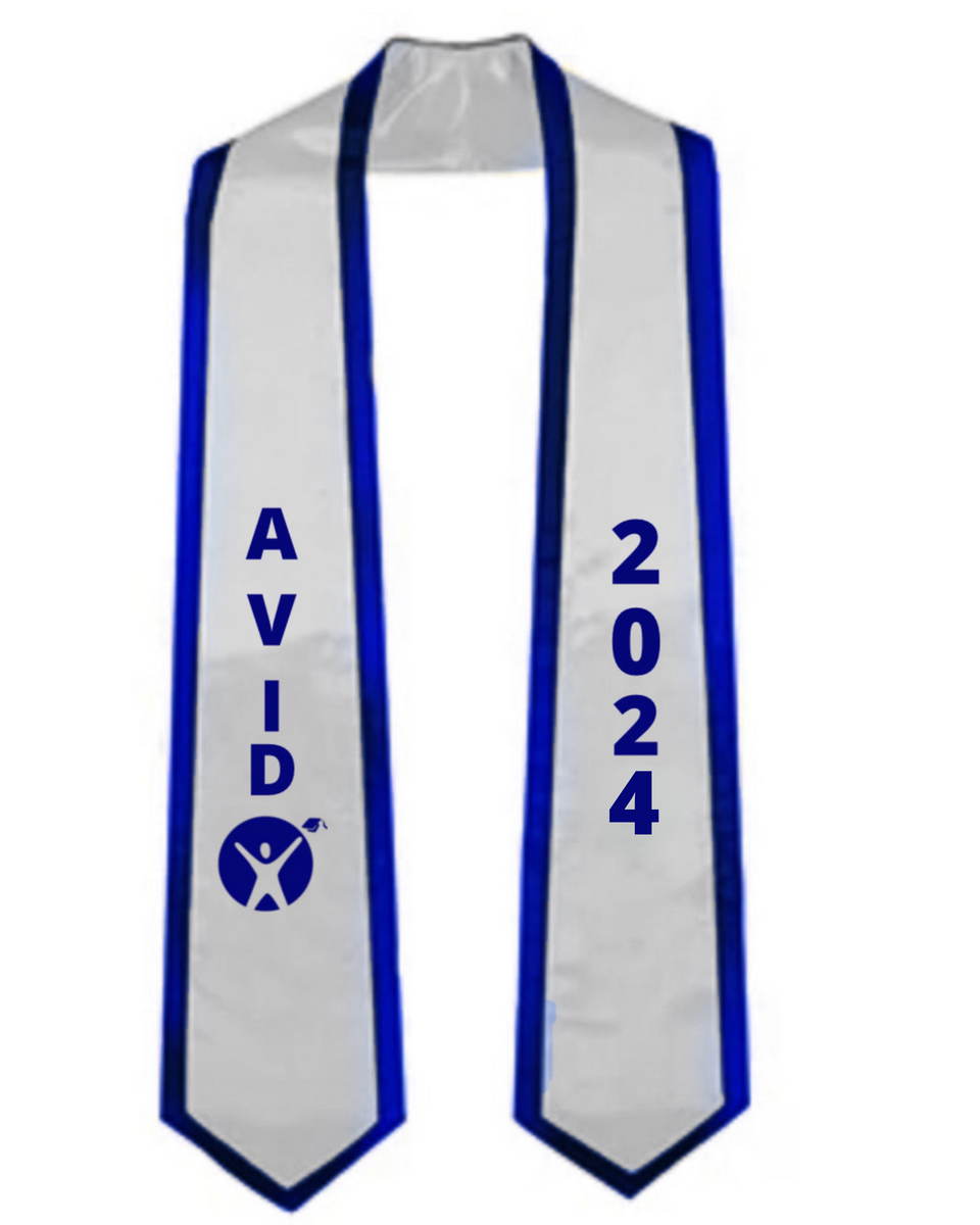 AVID Graduation Stoles – Crafty Quita’s Tee and Things LLC
